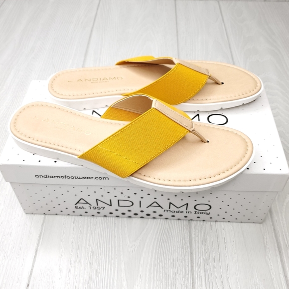 Andiamo | Shoes | Andiamo Thong Flop Flip Sandals 7 | Poshmark